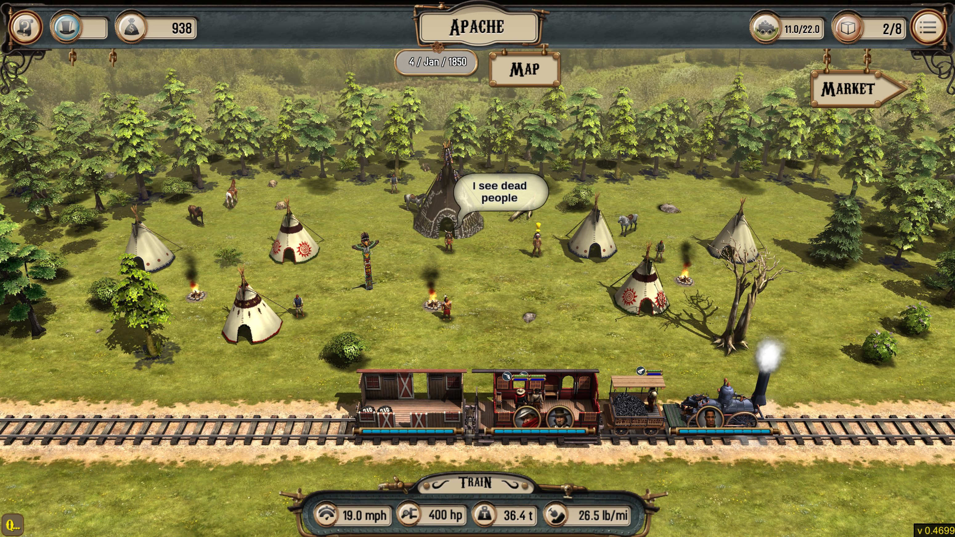Bounty Train Screenshots and Trailer by Daedalic - Gaming Cypher