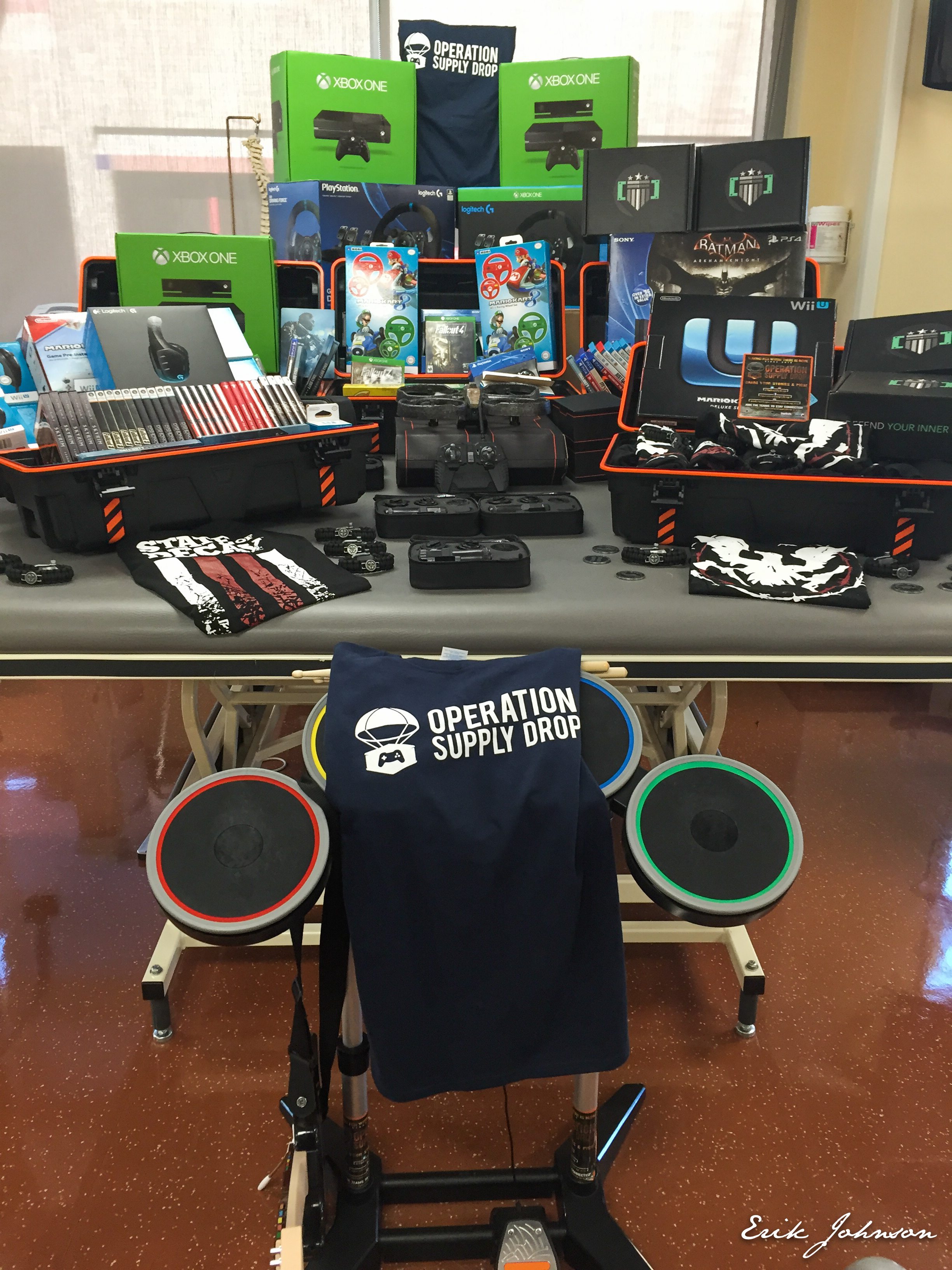 Operation Supply Drop Provides Video Games to Wounded Veterans at ...