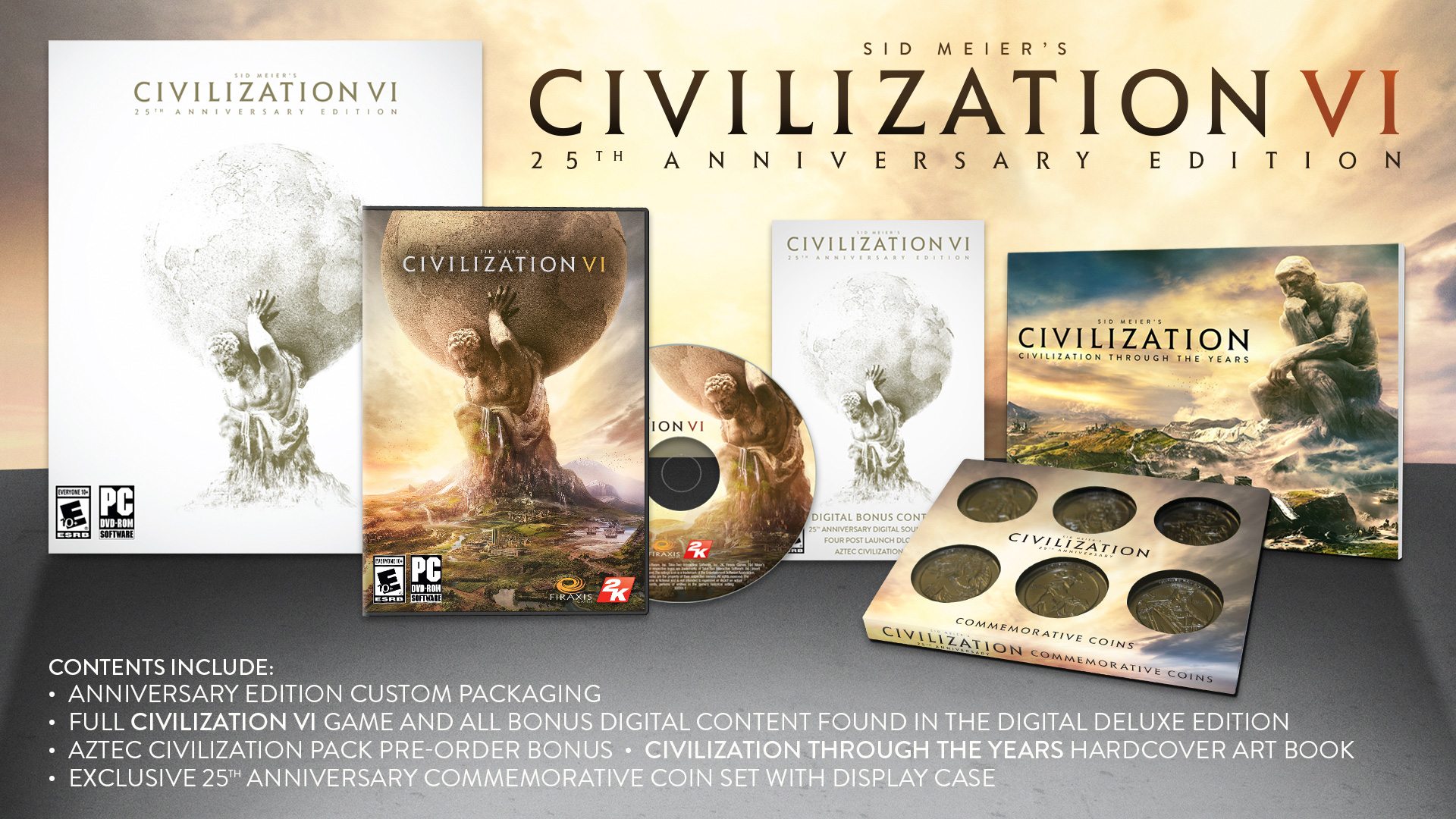 Sid Meier’s Civilization VI 25th Anniversary Edition Announced by 2K ...