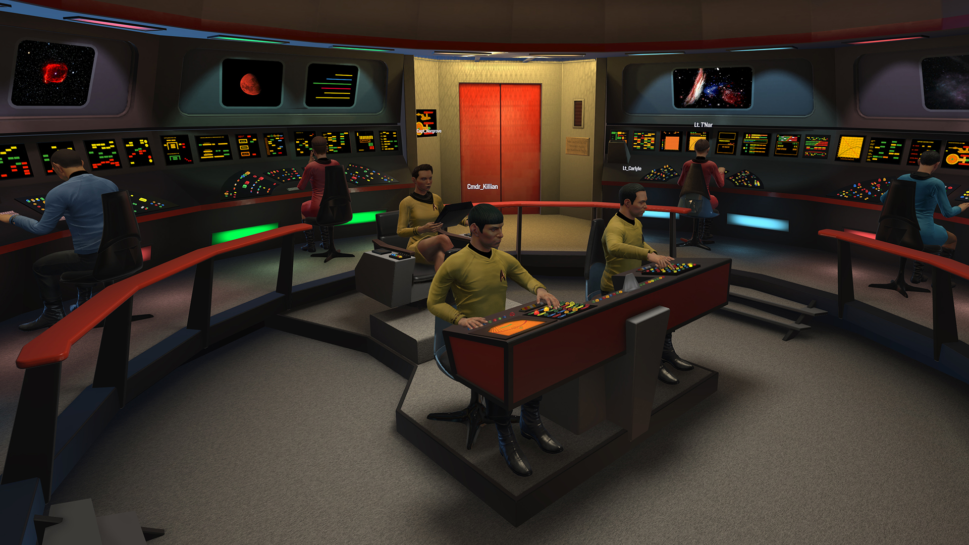 U.S.S. Enterprise Original Bridge for Star Trek: Bridge Crew Announced ...