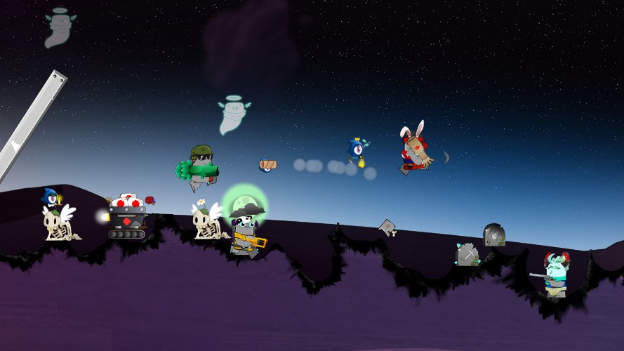 Real-Time Team-based 2D Wacky Competitive Arena Shooter THE ULTIMATEST ...