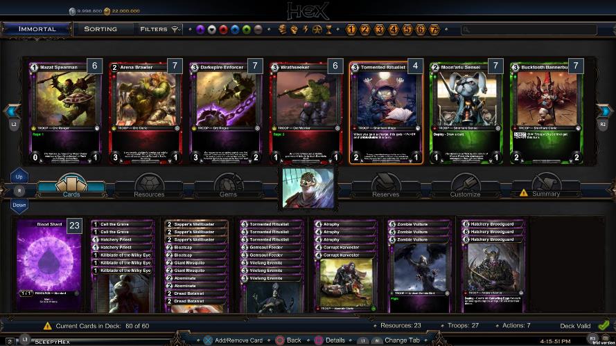 Hex: Card Clash All-Digital Trading Card Game Launches for PS4 in North ...