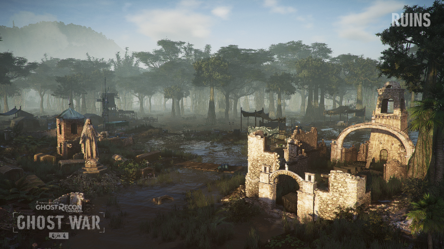 Tom Clancy's Ghost Recon Wildlands Jungle Storm Map Ruins Gaming Cypher ...