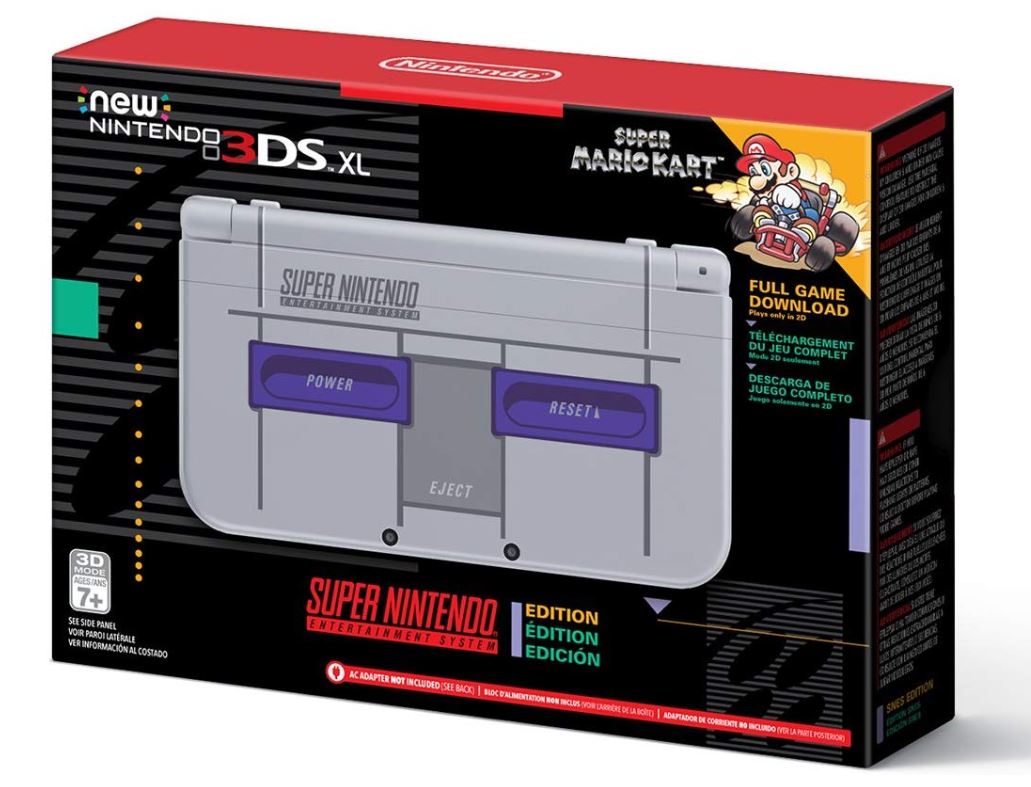 New Nintendo 3DX XL Super Nintendo Exclusively at Amazon - Gaming Cypher