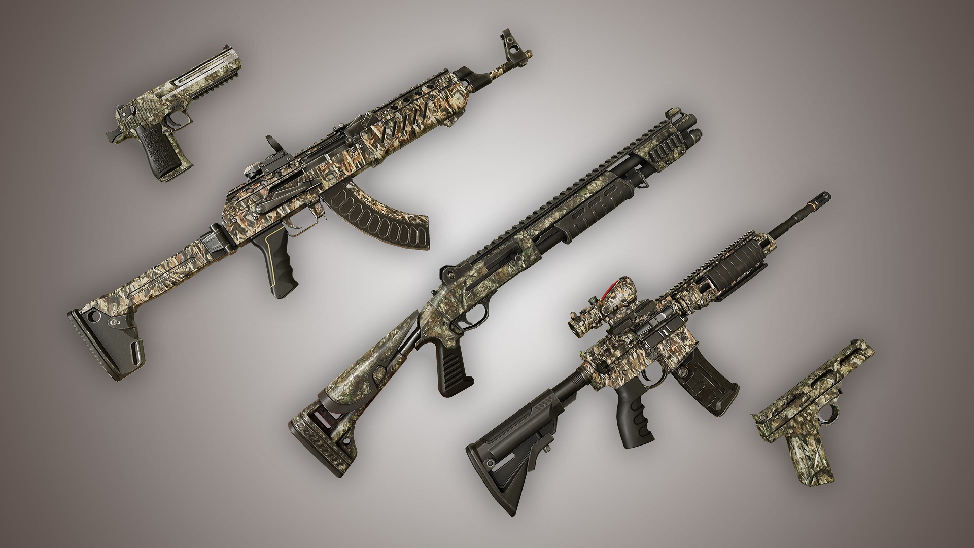 EARTHFALL Militia Update Camo Weapon Skins Gaming Cypher - Gaming Cypher