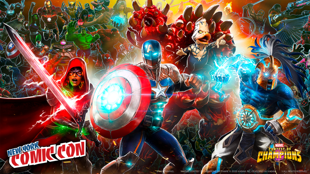MARVEL CONTEST OF CHAMPIONS Reveals Original Character ÆGON at New York ...