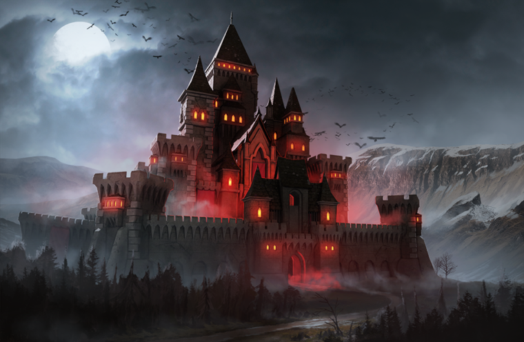 Immortal Realms Vampire Wars Dracul Castle Gaming Cypher - Gaming Cypher