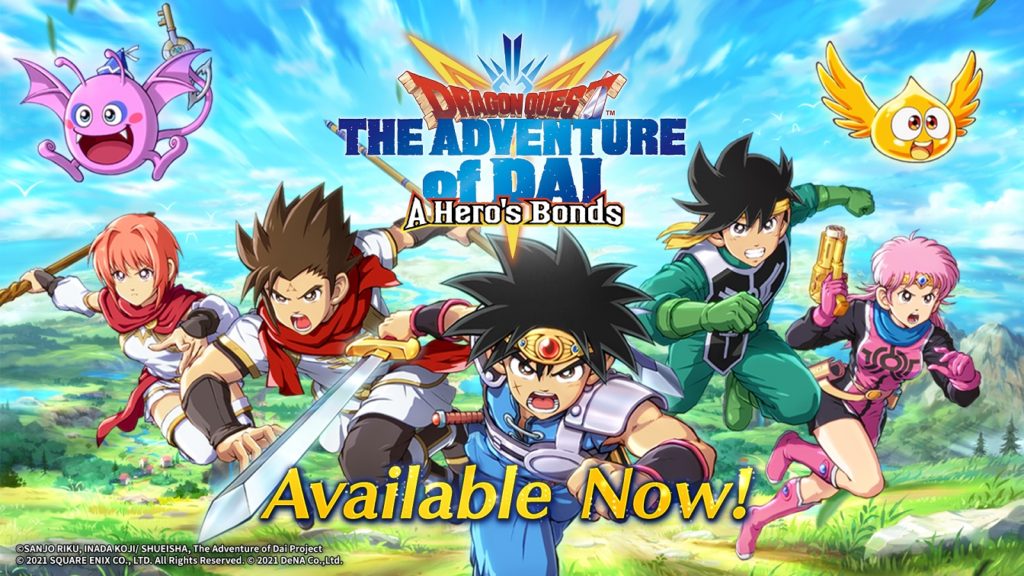 Dragon Quest The Adventure of Dai: A Hero's Bond Available Now to Download for Mobile - Gaming ...
